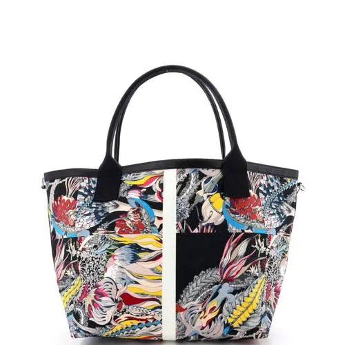 Hermès Petit H So Tote Printed Canvas