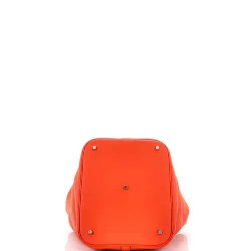 Hermès Picotin Lock Bag Clemence Gm - Feu