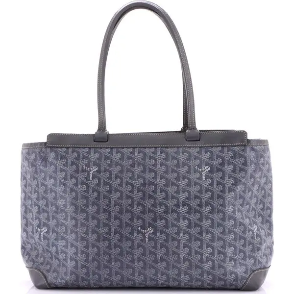 Goyard Bellechasse Bag Coated Canvas Pm - Gray