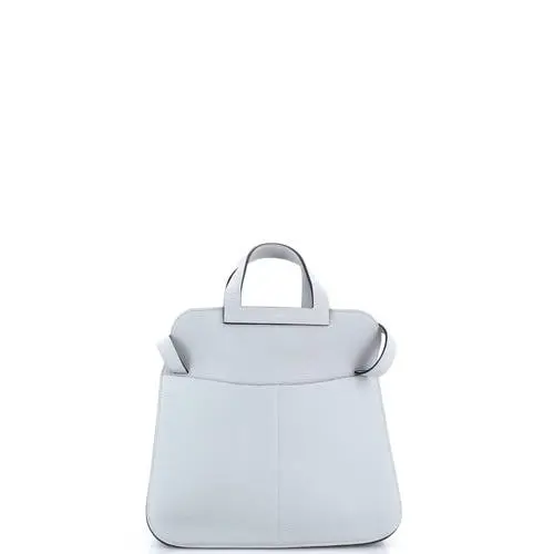 Hermès Halzan Bag Clemence 31 - Blue