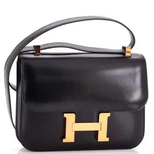 Hermès Constance Nm Bag Box Calf 24 - Black