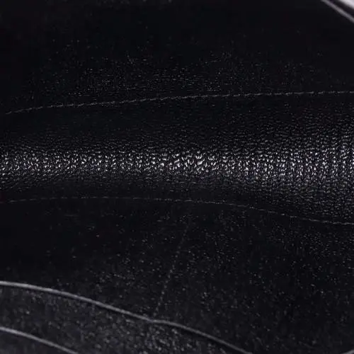 Hermès Clic Wallet On Strap Chevre Mysore 16 - Black