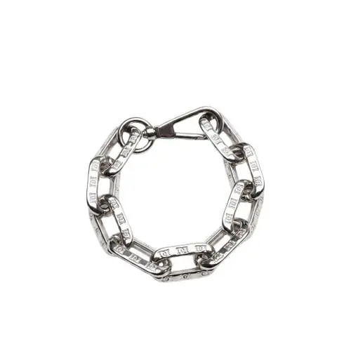 DESERI Statement Chain Bracelet - Silver