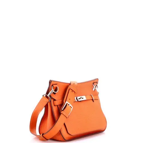 Hermès Jypsiere Bag Clemence 28 - Orange