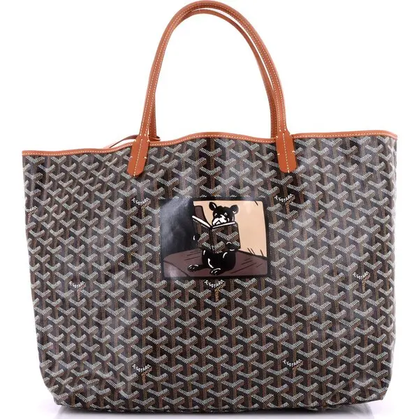 Goyard Saint Louis Tote Ed Coated Canvas Gm - Print