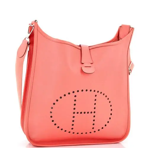 Hermès Evelyne Bag Gen Iii Epsom Gm - Red