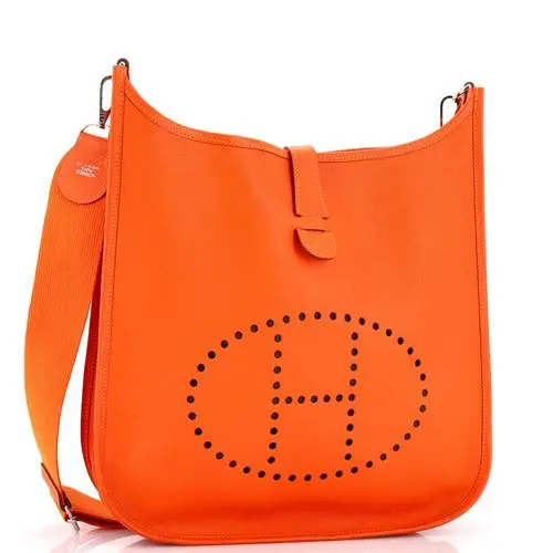 Hermès Evelyne Bag Gen Iii Epsom Gm - Feu
