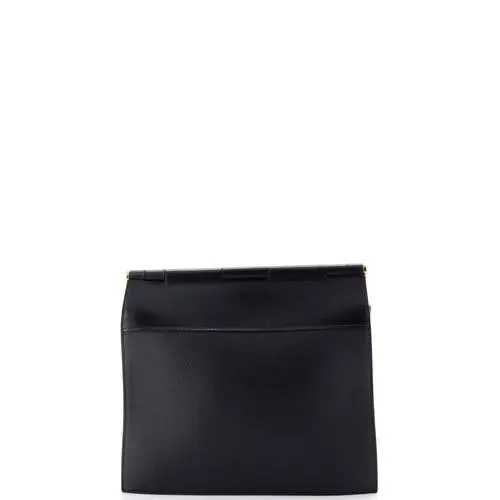 Hermès Sacabar Shoulder Bag Epsom And Swift 24 - Black
