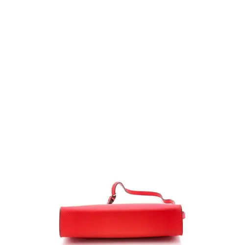 Hermès Clic-h Shoulder Bag Evercolor 21 - Red