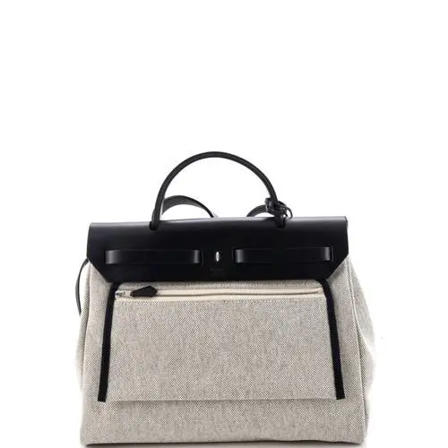 Hermès Herbag Zip Pegase Pop Toile And Leather 31