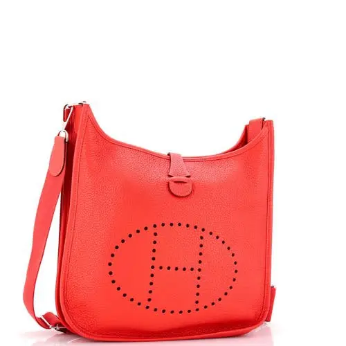 Hermès Evelyne Bag Gen Iii Clemence Pm - Red
