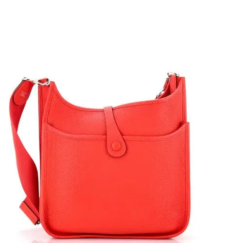 Hermès Evelyne Bag Gen Iii Clemence Pm - Red