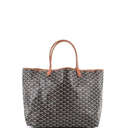 Goyard Saint Louis Tote Coated Canvas Gm - Brown