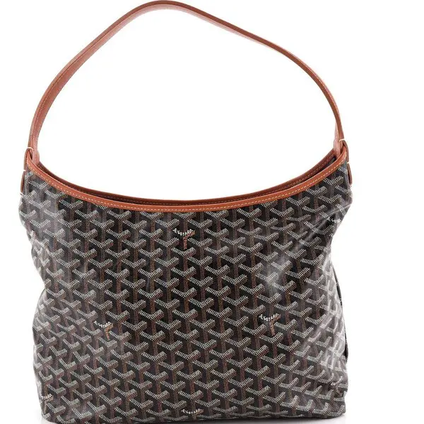 Goyard Boheme Hobo Coated Canvas - Brown