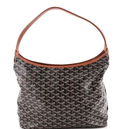 Goyard Boheme Hobo Coated Canvas - Brown