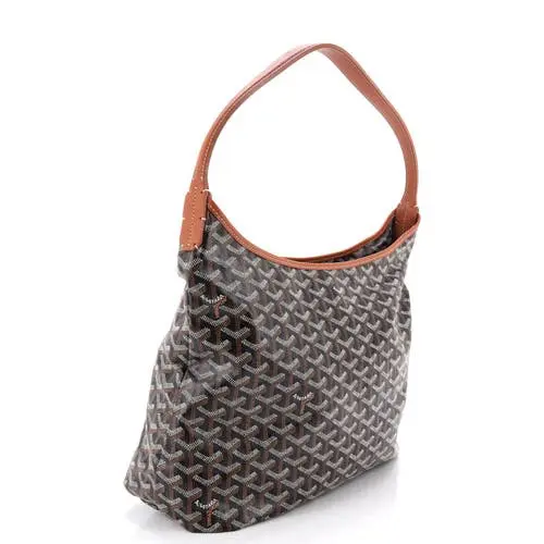 Goyard Boheme Hobo Coated Canvas - Brown