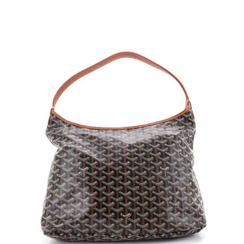 Goyard Boheme Hobo Coated Canvas - Brown
