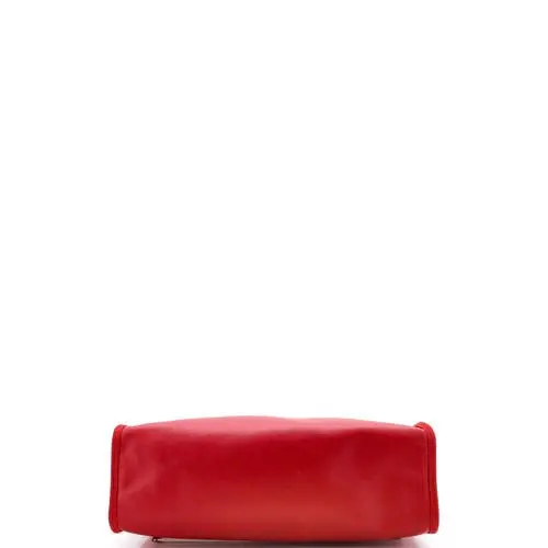 Hermès Herbag Zip Berline Vache Canvas And Leather 31 - Red