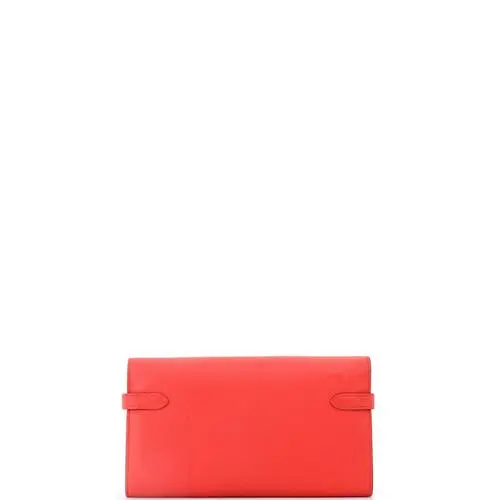 Hermès Kelly Wallet Epsom Long - Red