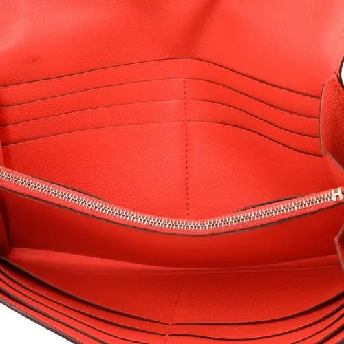 Hermès Kelly Wallet Epsom Long - Red
