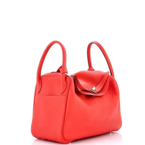 Hermès Lindy Bag Clemence 30 - Red