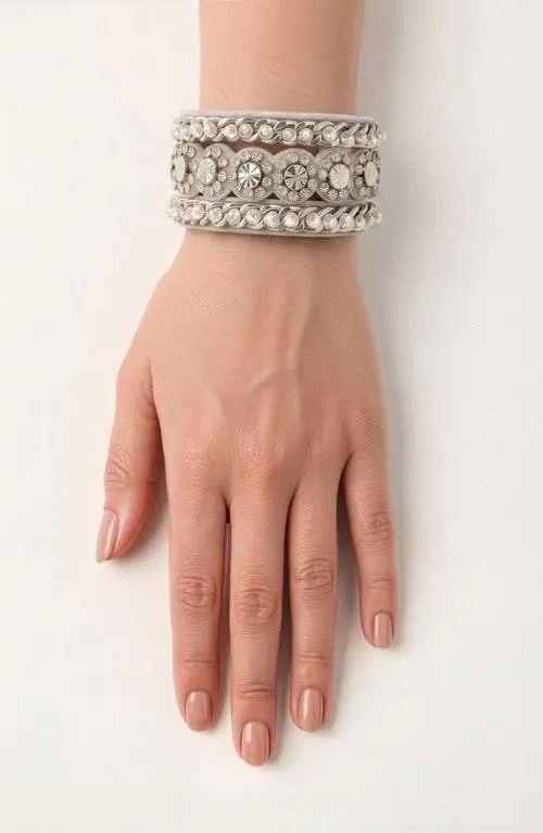 Deepa Gurnani Elowen Rhinestone Bracelet
