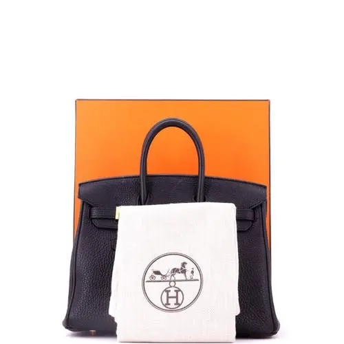 Hermès Birkin Handbag Black Togo With Gold Hardware 25 - Noir
