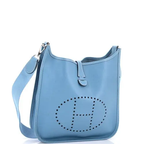 Hermès Evelyne Bag Gen Ii Epsom Pm - Blue