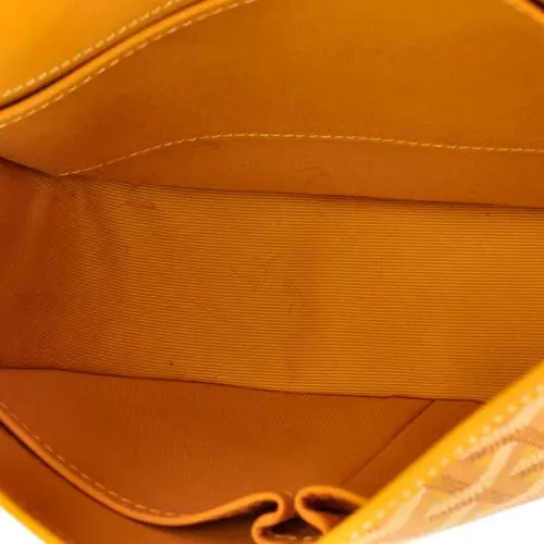 Goyard Belvedere Ii Messenger Bag Coated Canvas Pm - Yellow