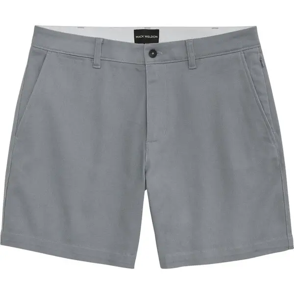Mack Weldon Stretch Twill Chino Shorts - Monument