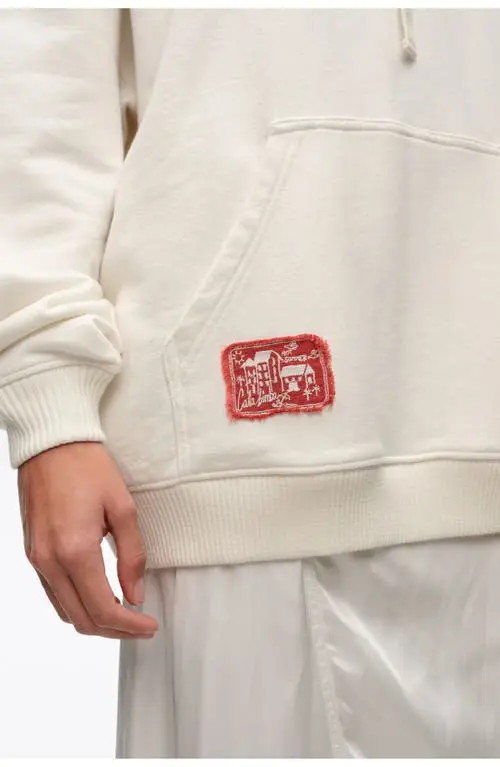 Bimba Y Lola Embroidered Oversized Hoodie