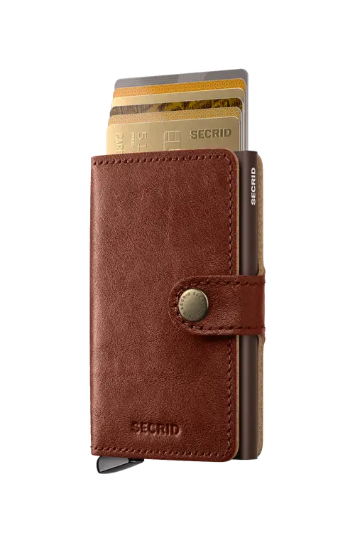 SECRID Premium Miniwallet+ Basco - Whiskey