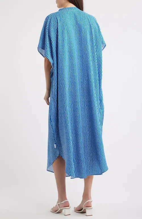NIKKI LUND Tatjana Stripe Shirtdress