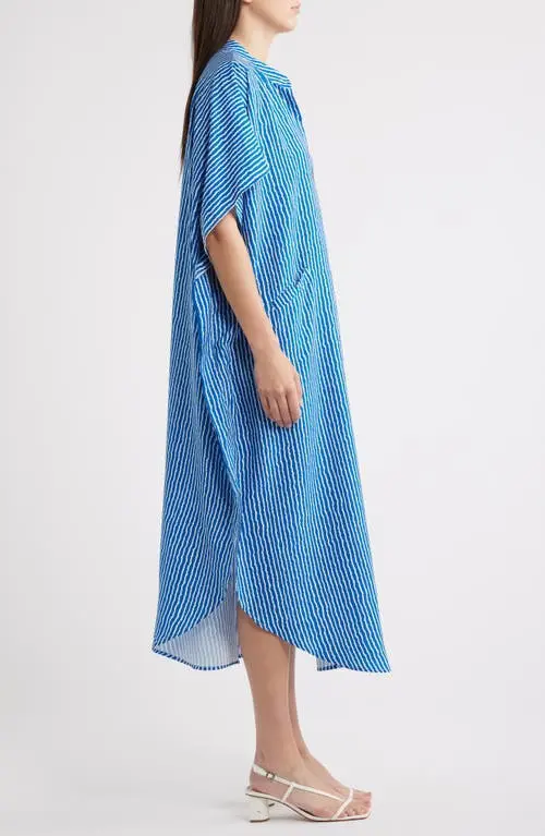 NIKKI LUND Tatjana Stripe Shirtdress