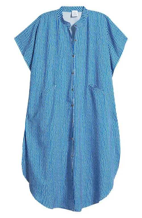 NIKKI LUND Tatjana Stripe Shirtdress