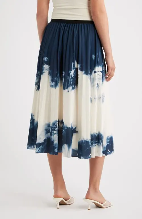 NIKKI LUND Robbie Print Midi Skirt