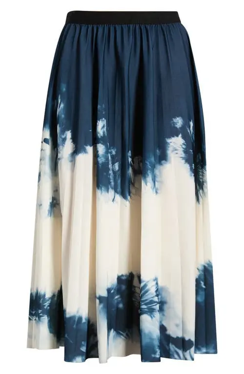 NIKKI LUND Robbie Print Midi Skirt