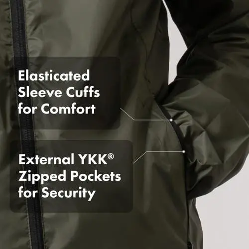 MAC IN A SAC Origin Ii Packable Waterproof Jacket - Khaki