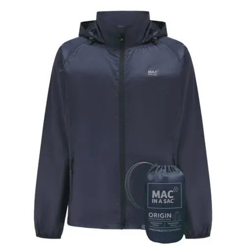 MAC IN A SAC Origin Ii Packable Waterproof Jacket - Navy