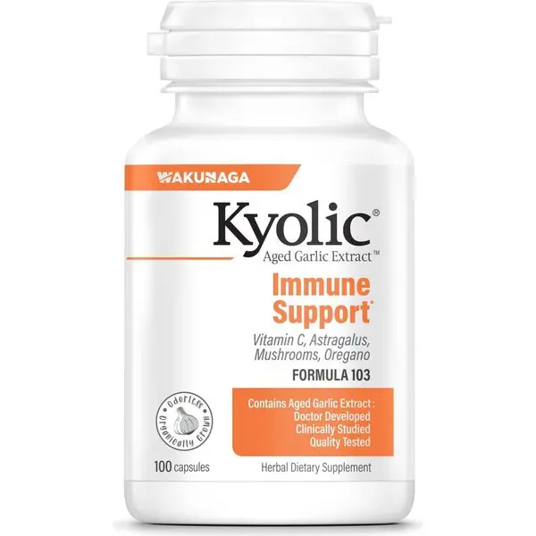 KYOLIC Aged Garlic Extract Formula 103, Immune Support - None