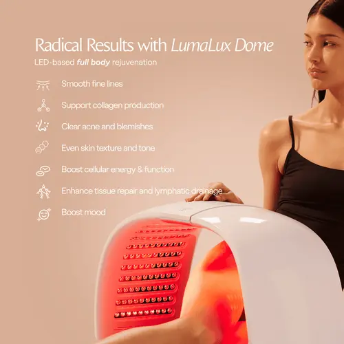 PROJECT E BEAUTY Lumalux Dome Face & Body Led Light Therapy Device