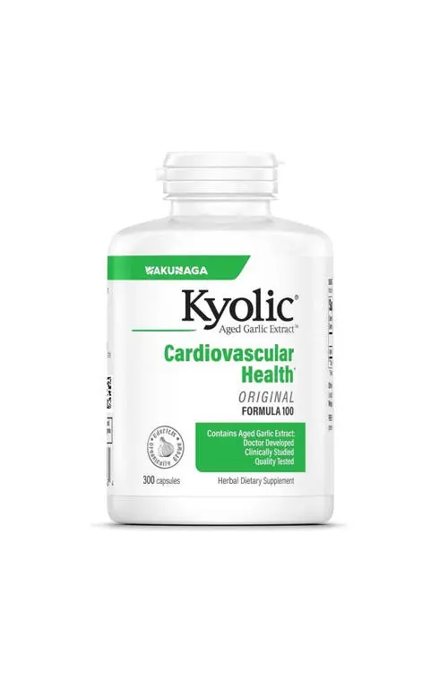 KYOLIC Aged Garlic Extract Formula 100, Cardiovascular Health - None