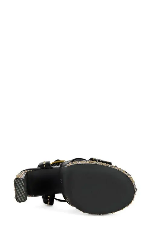 AZALEA WANG Yuma Ankle Strap Platform Sandal