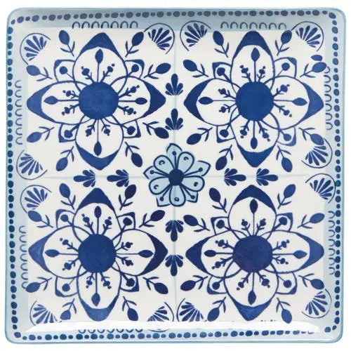 DANICA BRANDS Porto Stamped Plateset Of 2