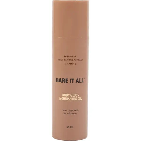 BARE IT ALL Body Gloss Antioxidant Nourishing Oil Travel Size - Bronze
