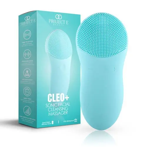 PROJECT E BEAUTY Cleo+ Sonic Facial Cleanser - Blue
