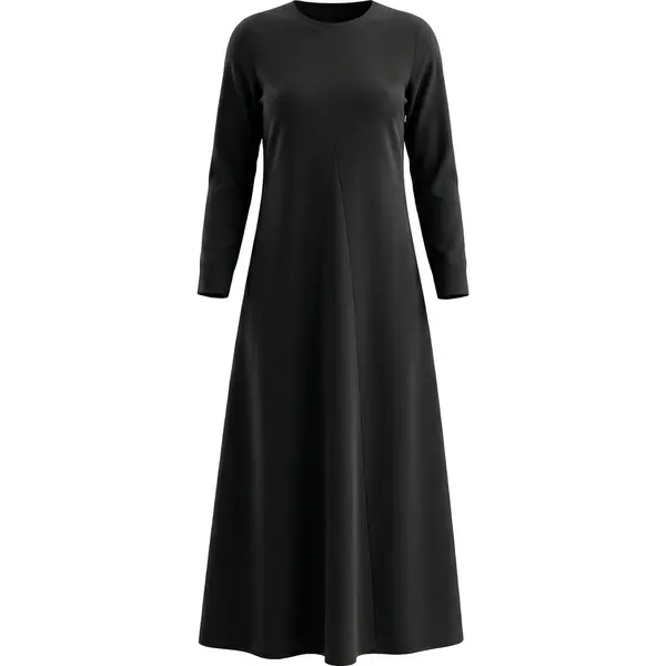 LA ENCEINTE Maternity Crepe Maxi Dress - Black