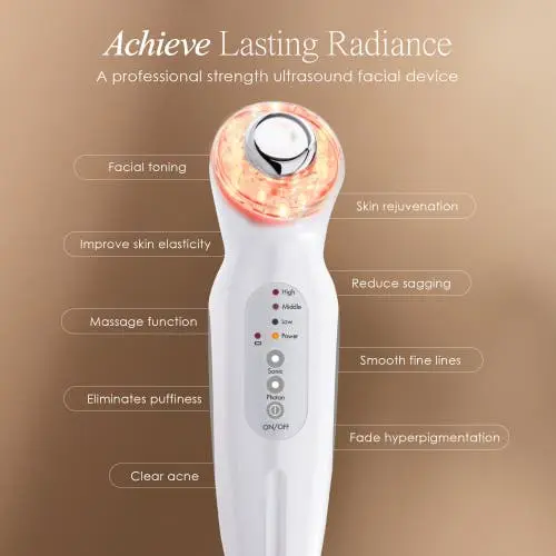PROJECT E BEAUTY Skinsonic Led Ultrasonic Wand