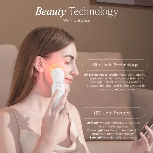 PROJECT E BEAUTY Skinsonic Led Ultrasonic Wand