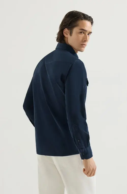 Brunello Cucinelli Corduroy Shirt